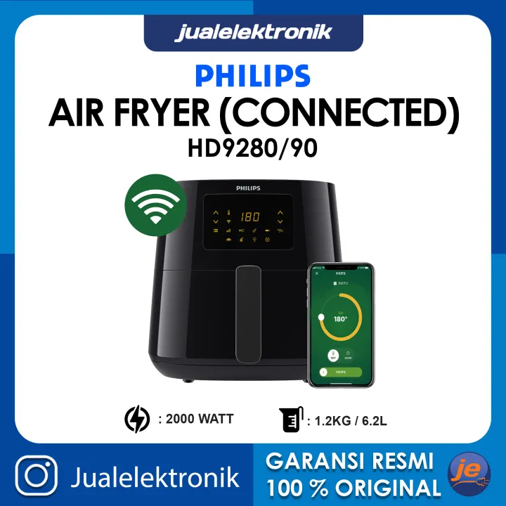Philips HD9280/90 – Air Fryer Seri Spectre XL | Lazada Indonesia