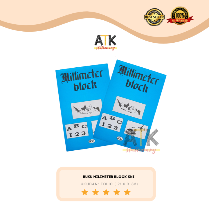 Buku Milimeter Block Folio KNI atk | Lazada Indonesia