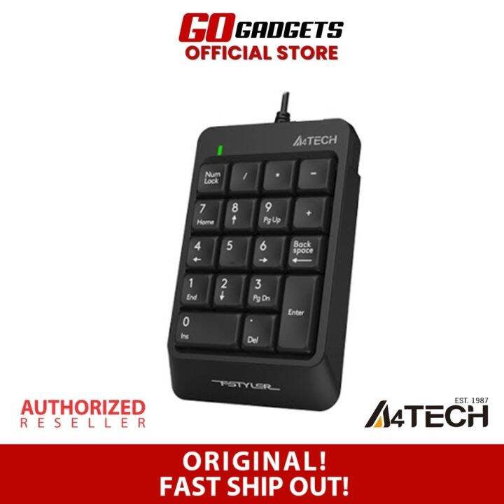 A4Tech Fstyler FK13P Numeric Keypad USB Black | Lazada PH