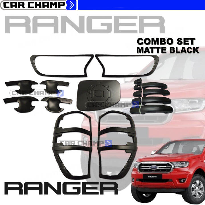 Ford Ranger ( FX4, XLT, XLS ) 2019 to 2022 Garnish Cover Combo Set ...