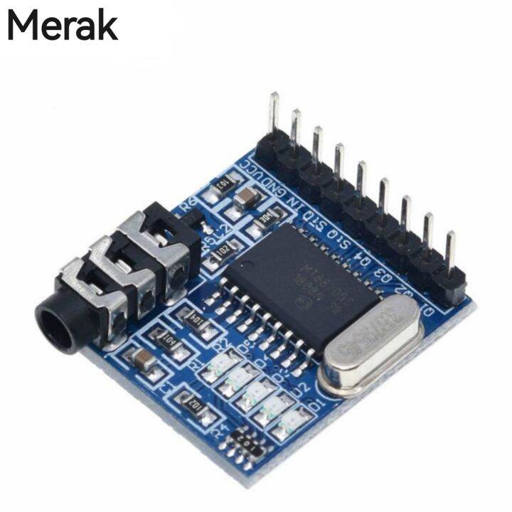 MT8870 DTMFถอดรหัสเสียงModuleโมดูลถอดรหัสคำพูดบอร์ดเสียงโมดูล | Lazada ...
