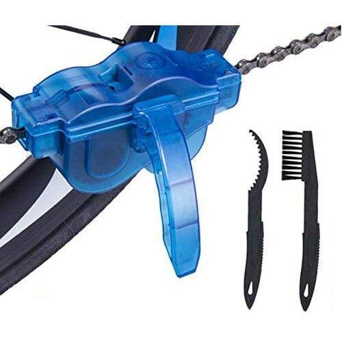 Bike lube 3Pcs Bicycle Chain Washer Mountain Bike Chain Cleaner Brushes ...