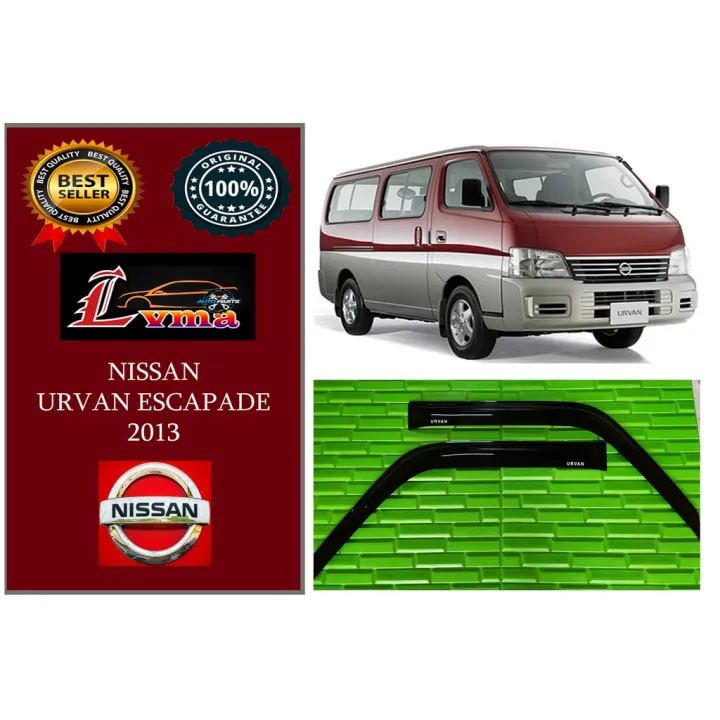NISSAN URVAN ESCAPADE 2013 RAIN/DOOR Visor | Lazada PH