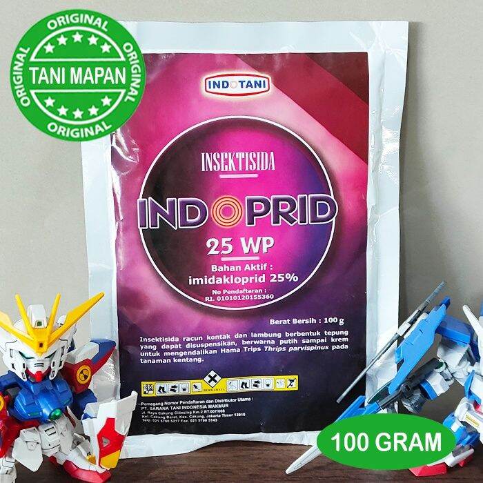 INDOPRID 25WP - 100 gram ( imidakloprid 25%) Insektisida | Lazada Indonesia