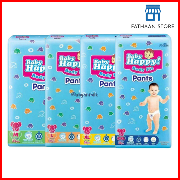 Baby Happy Diapers Pants Popok Pampers Anak BHP | Lazada Indonesia