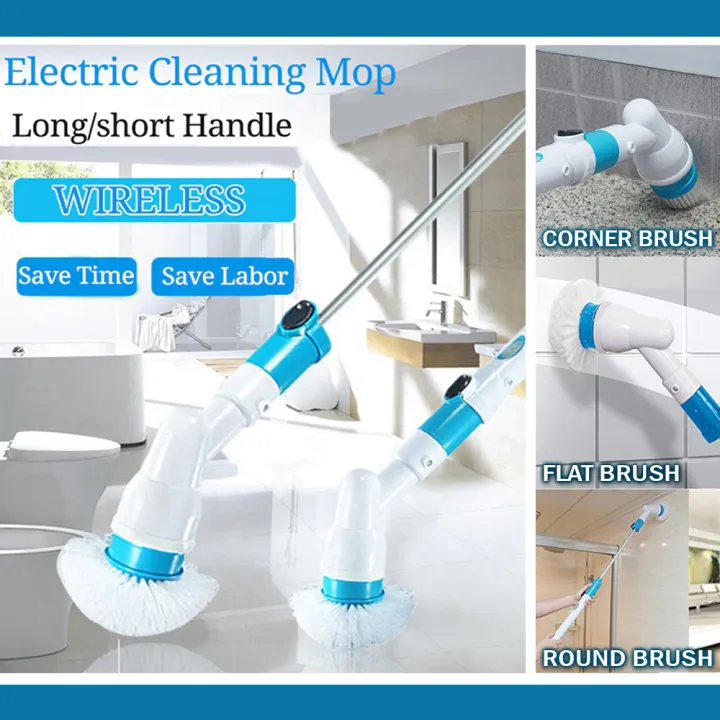 Automatic Multifunction Spin Hurricane scrubber, cordless, rechargeable ...