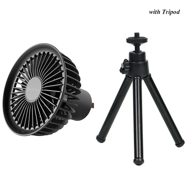 Chargeable Outdoor Camping Ceiling Fan Mini Home Desk Floor Tripod ...