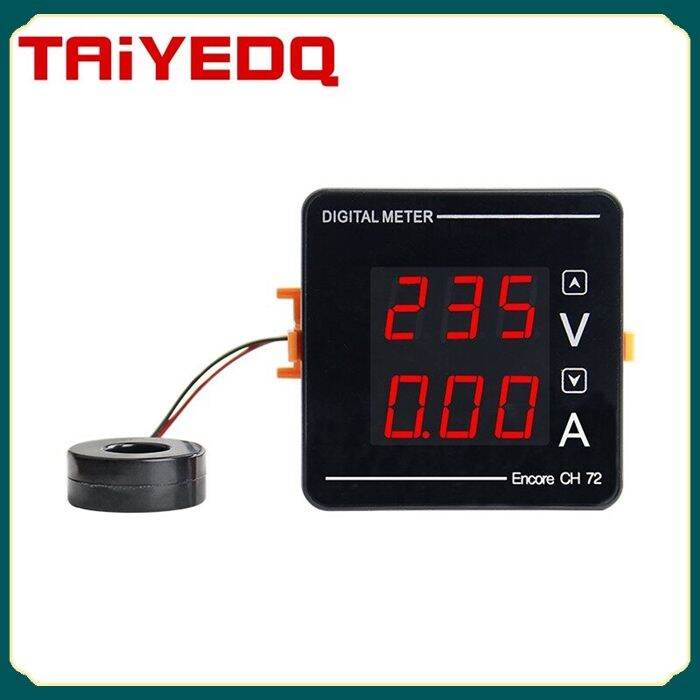 Digital Display Voltage and Current Meter AC50-500V 1-120A | Lazada PH