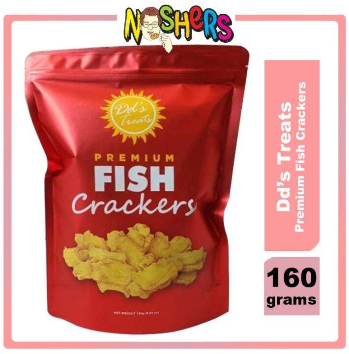 Noshers Dd's Treats Premium Fish Crackers 160g | Lazada PH