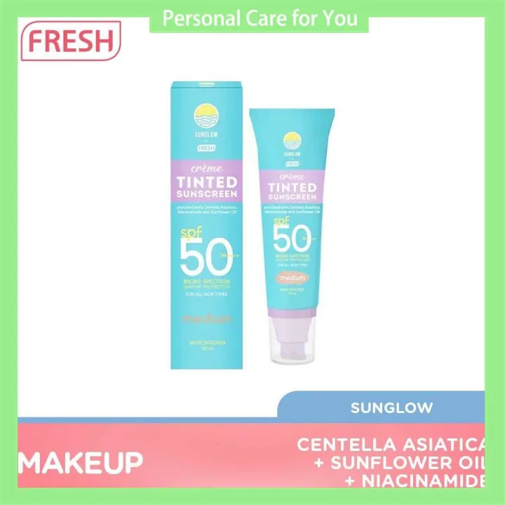 Personal Care for You Sunglow by Fresh Tinted Sunscreen Medium (50ml ...