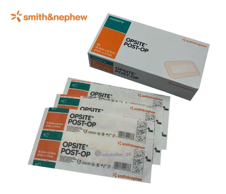 Smith & Nephew Opsite Post-Op Waterproof Bandage w/ Pad | Lazada PH