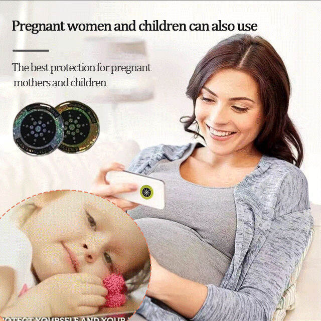 naimo Upgraded universal mobile phone radiation protection sticker ...