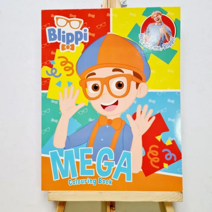 LEMP Blippi MEGA Coloring and Activity Book for Preschoolers | Lazada PH