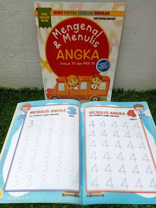 Buku Menulis Angka Anak PAUD | Lazada Indonesia