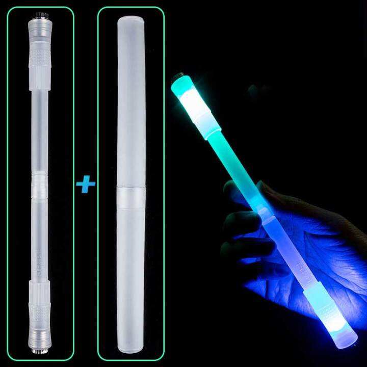 YESPERY Glowing Pen Spinning Rotating Pen LED Rolling Finger Rotating ...