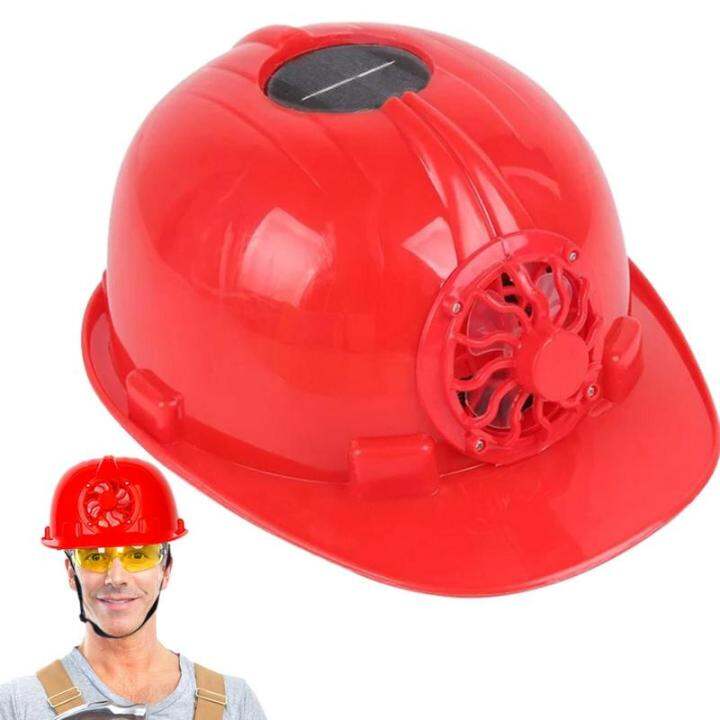 Construction Work Safety Helmets Sunscreen Cooling Working Helmets With ...