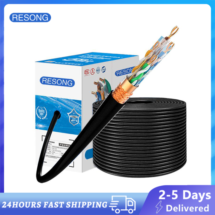RESONG CAT6 CAT5 Quality outdoor indoor UTP Ethernet LAN Cable 300m ...