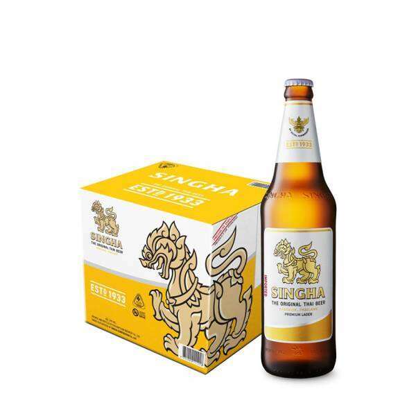 Singha Premium Lager Beer Bottles (12x620ml) | Lazada Singapore