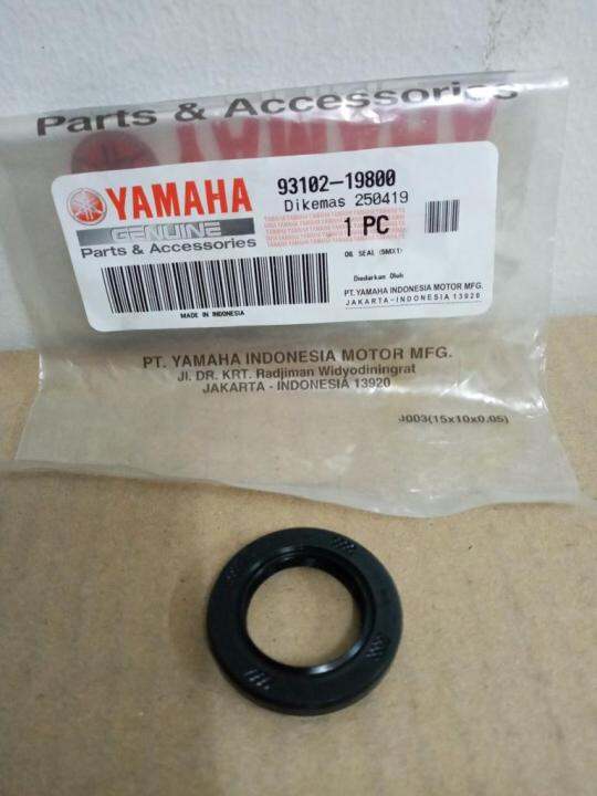 ORIGINAL YAMAHA MAGNETO OIL SEAL FOR MIO SPORTY / MIO SOUL 115 CARB (93102-19800-00) | Lazada PH