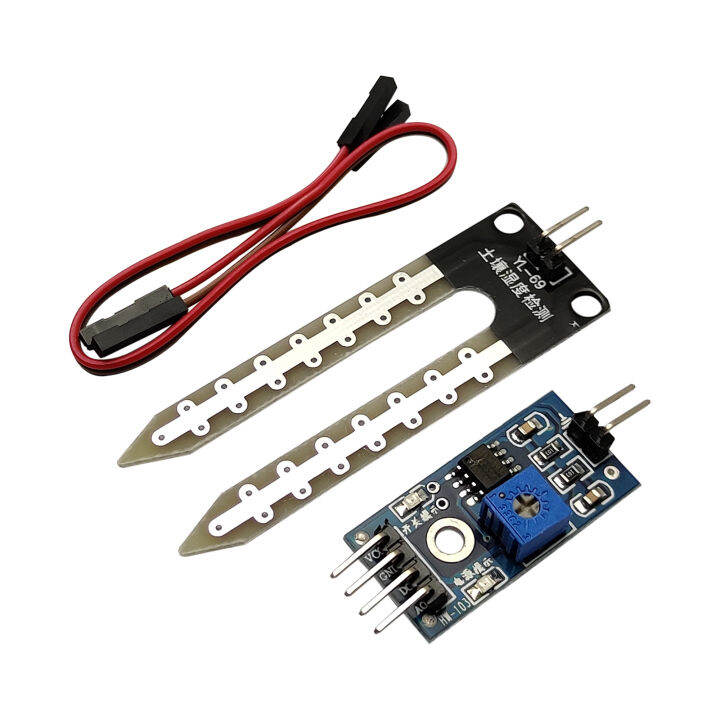 Soil Moisture Sensor Module Hygrometer Humidity Tester Meter Water ...