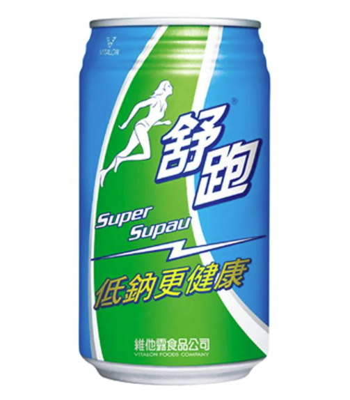 Nước uống tăng lực nhập khẩu Đài Loan - Nước uống tăng lực Super Supau 330ml 舒跑運動飲料 | Lazada.vn