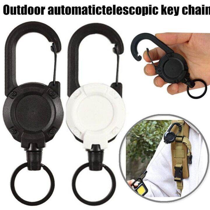 MAXG Outdoor Badge Holder Heavy Duty Telescopic Key Holder Retractable ...