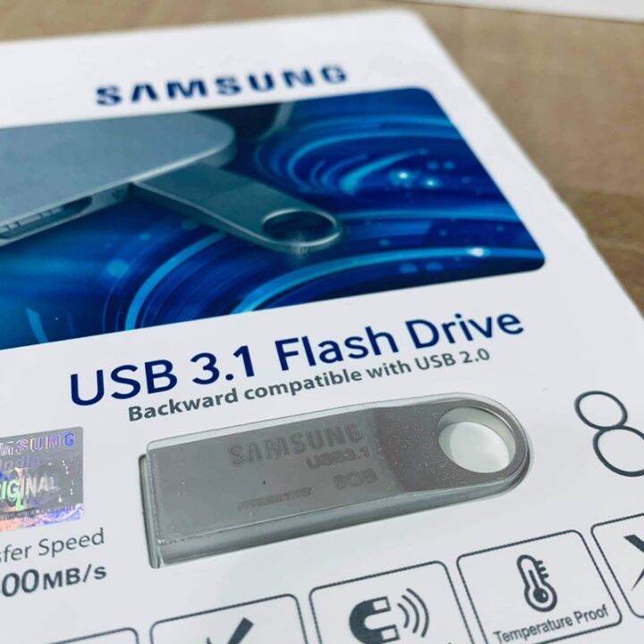 Flahdisk Samsung Penyimpanan Data 8GB 16GB Stainless Flashdisk 3.1 ...