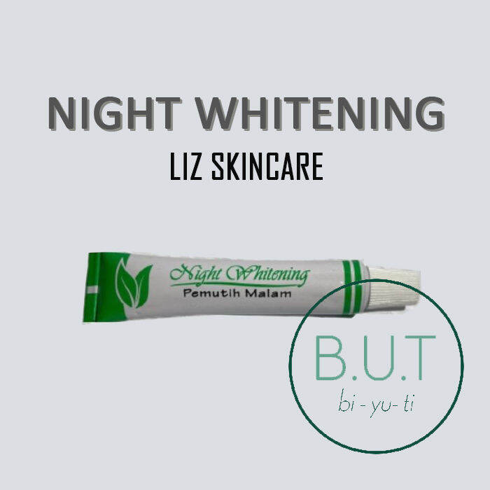 [NW] LIZ SKIN CARE Night Whitening 10gr - DR Listiani Pemutih Malam ...