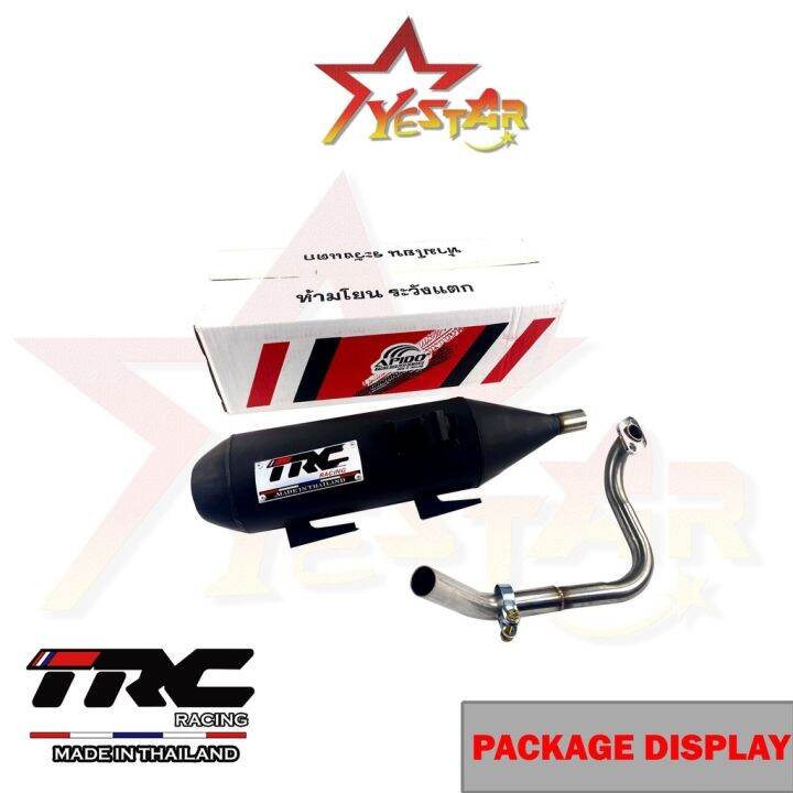 Yestar 1 Honda Click V2 125i 150i TRC Muffler Pipe Full Exhaust System ...