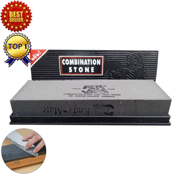 15cm Combination Silicone Carbide Sharpening Stone For Knives, Scissors ...