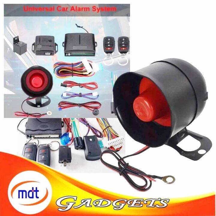 Universal CAR REMOTE CONTROL ALARM KEYLESS ENTRY SYSTEM Anti-Theft Door ...