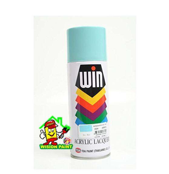 224 sky blue toa win aerosol spray paint | Lazada