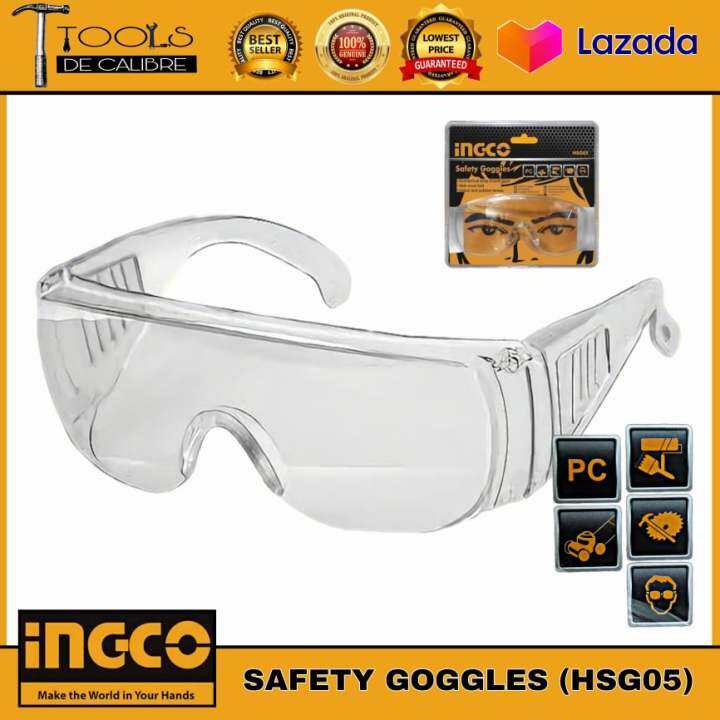 INGCO Safety Goggles (HSG05) | Lazada PH