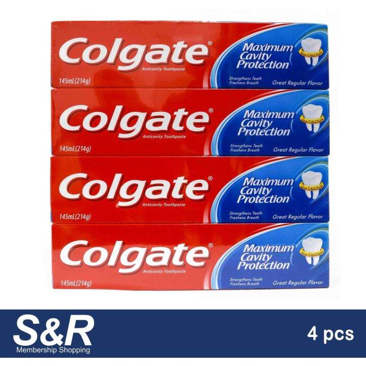 vs2929bdf50 Colgate Maximum Cavity Protection Great Regular Flavor Anticavity Toothpaste 145 mL ...