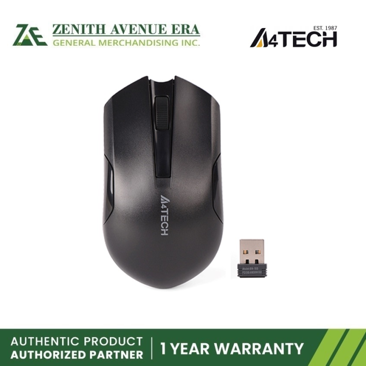 A4Tech Wireless Mouse G3-200N Wireless Mouse Black | Wireless Mice | Basic Mouse | A4Tech ...