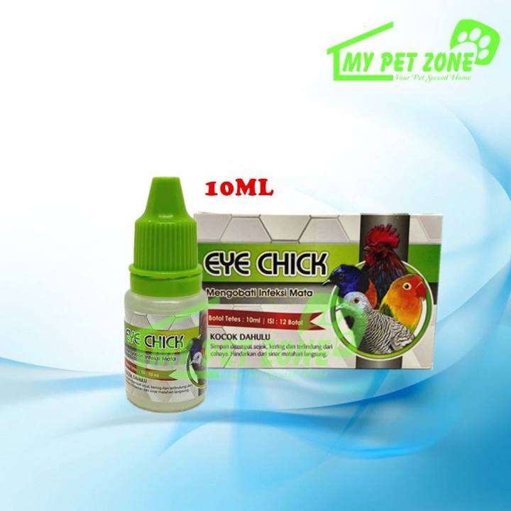 Eye Chick Poultry Eye Infestion Drops for Birds Chicken 10ML / Ubat ...