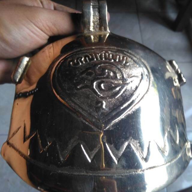 BEL LONCENG KLONTONG SAPI KUNINGAN / BRASS DOORBELL COWBELL | Lazada ...
