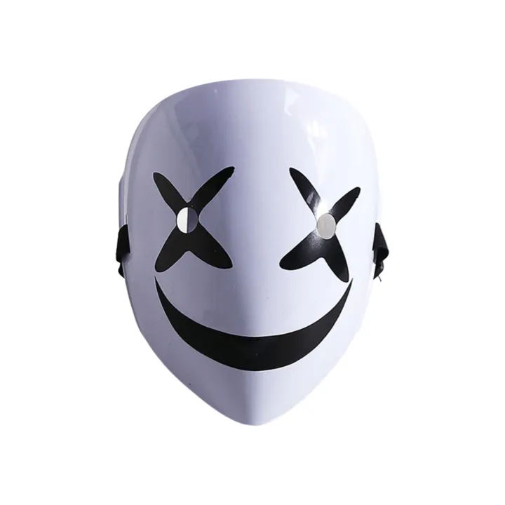 lily'sshop Smiley/Crying Face V-shaped Mask Halloween Mask Scary ...