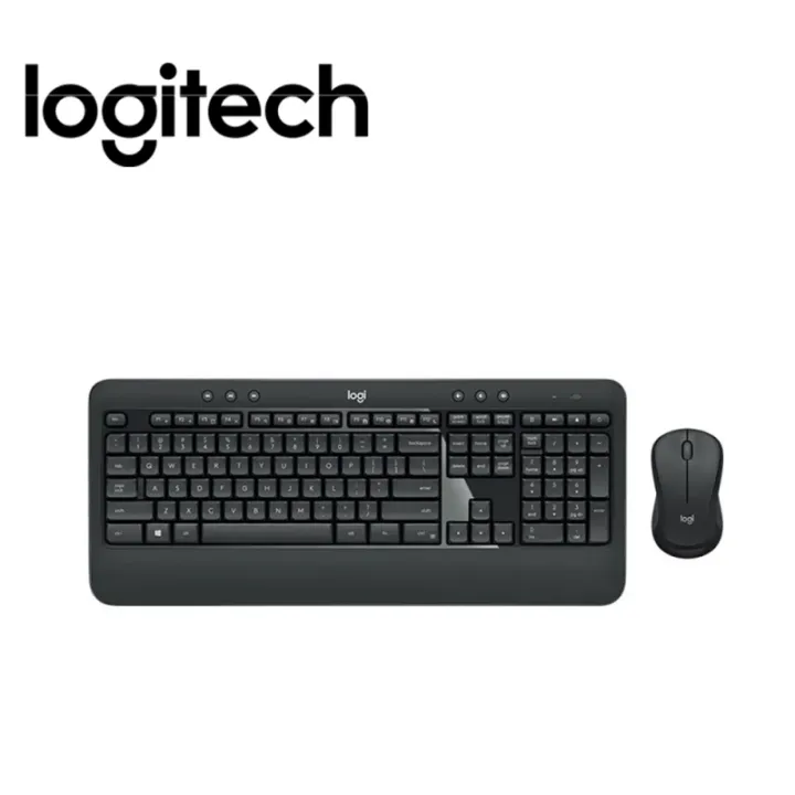 LOGITECH WirelessH (รุ่น MK-545) Black | Lazada.co.th