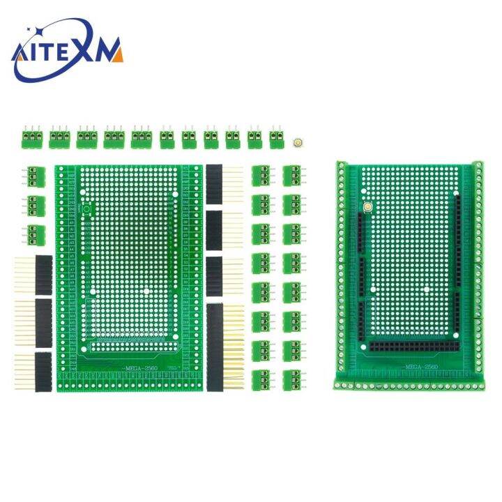 Compatible With Mega2560 Double Side Pcb Prototype Screw Terminal Block