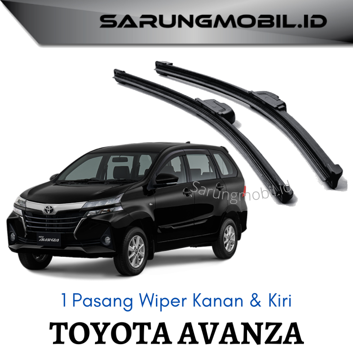 Wiper Avanza Frameless Wiper Mobil Toyota Avanza Pisang Ukuran 20 dan 16 | Lazada Indonesia