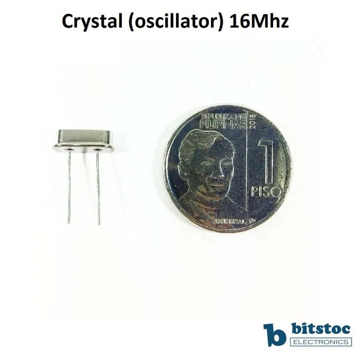 Crystal (oscillator) 16Mhz (5pcs/pack) | Lazada PH