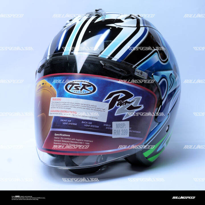 TSR Helm Ram4 Nakano Suriken - Helm motor - Helmet | Lazada Indonesia