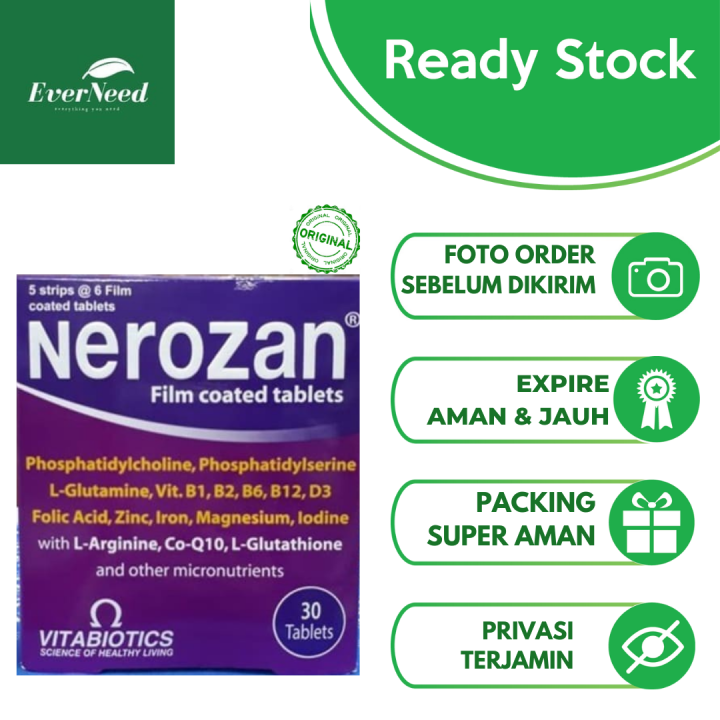Nerozan per box 30 tablet | Lazada Indonesia