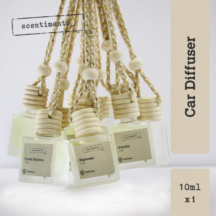 Scentiments Premium Car Scent Diffuser / Hanging Diffuser / Car Freshener / Car Perfume | Lazada PH