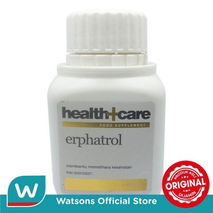 ERLIMPEX Health+Care Erphatrol 60 Capsule | Lazada Indonesia