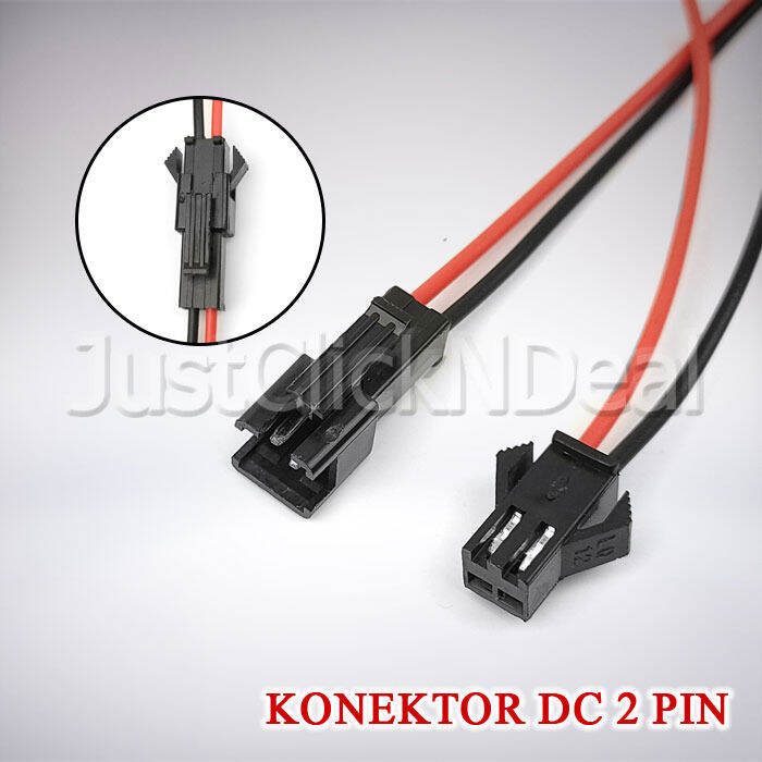 Konektor Kabel DC Socket 2 Pin | Lazada Indonesia