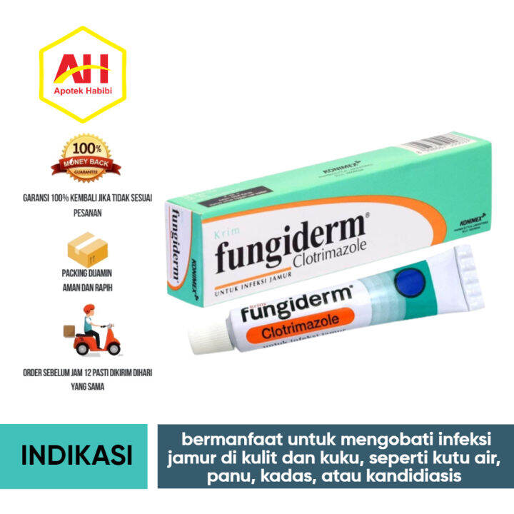Fungiderm Pungiderm Vungiderm Pungider Fungider krim 5 gr Krim Gatal ...