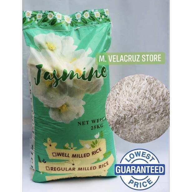 Jasmine GREEN Special Denorado White Rice 25kg COD | Lazada PH