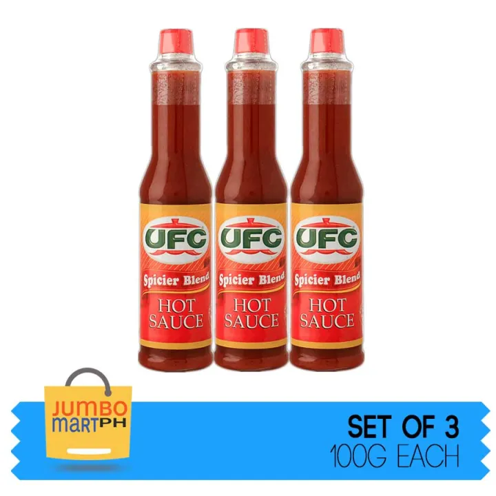 UFC HOT SAUCE SPICIER BLEND 100G / SET OF 3 | Lazada PH
